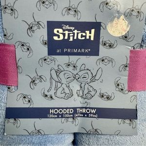 Primark | Bedding | Nwt Disney Primark Lilo And Stitch Hooded Throw ...